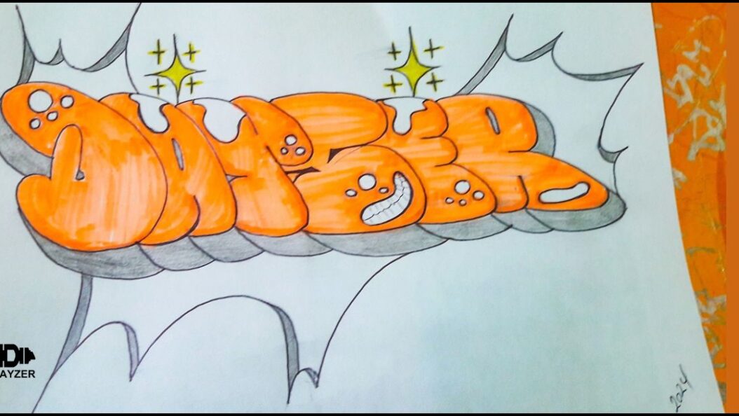 How to Draw Graffiti Throw-Up Style: A Step-by-Step Guide - Dayzerart