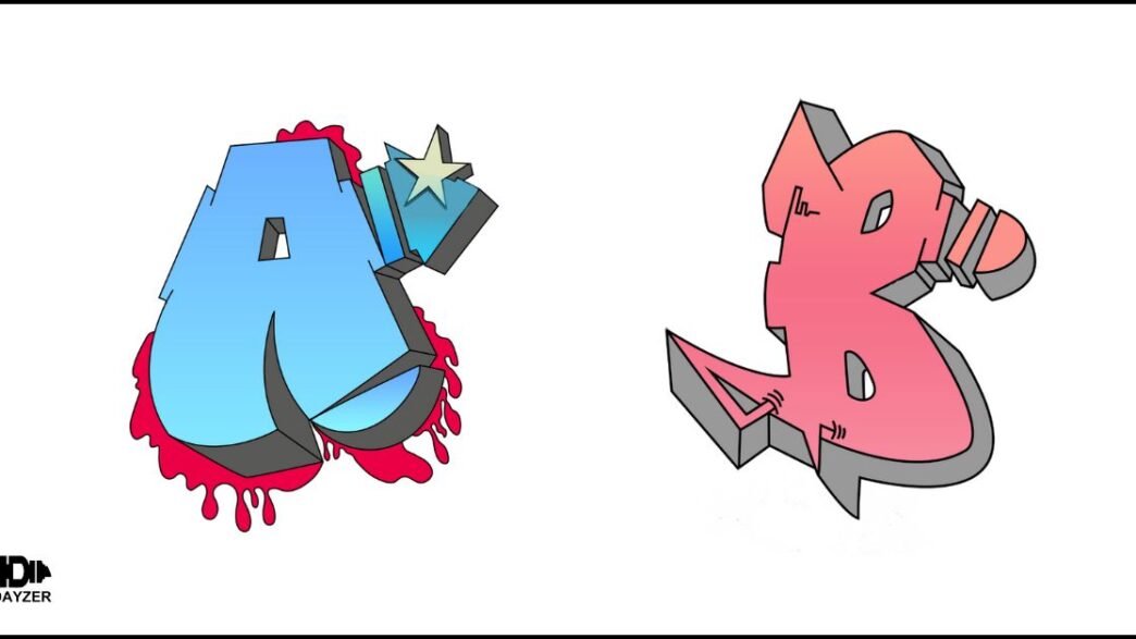 How to Draw Easy Graffiti Sketch Words: A Beginner’s Guide - Dayzerart