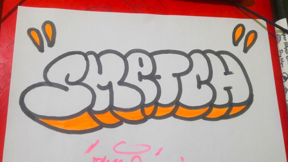 How to Draw Graffiti Letters: A Beginner's Guide - Dayzerart